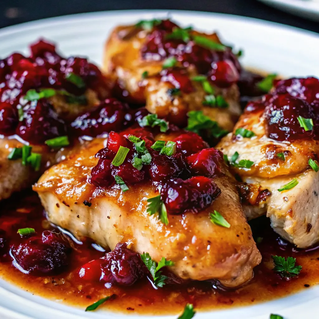 Slow Cooker Cranberry Chicken – Pretty Food